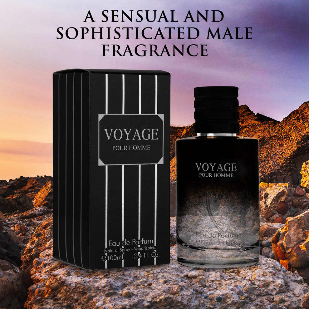 Voyage 3.4 Oz Perfume for Men - Embark on a Journey of Bold Masculinit ...